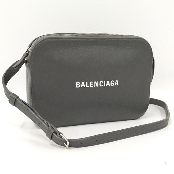 Valencia | Bags | Balenciaga Everyday Camera Leather Shoulder Bag Gray ...
